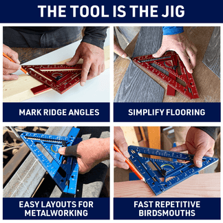 SmartSquare 7.5" - The New Standard of Rafter & Speed Square
